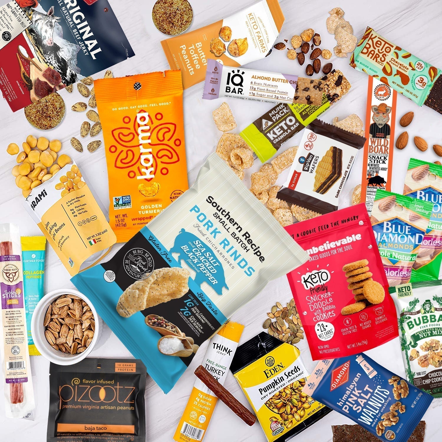 Deluxe Low Carb Keto Box (20 count) – Bunny James Boxes