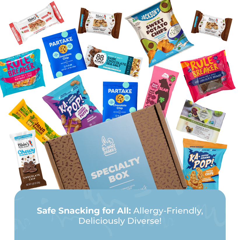 Premium Top 8 Allergen Free Box | School-Safe, Worry-Free Treats ...